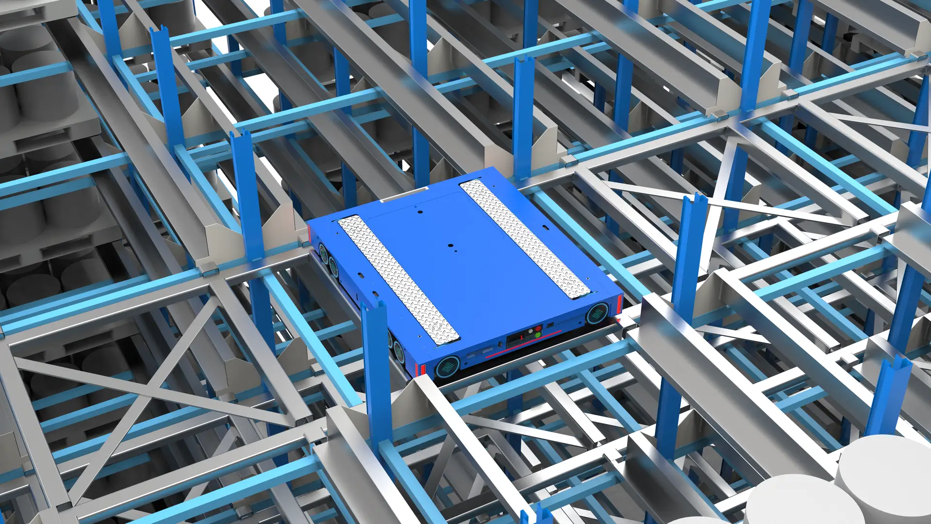 Shuttle Pallet Racking System | 4-Way Pallet Shuttle | TTF Tech
