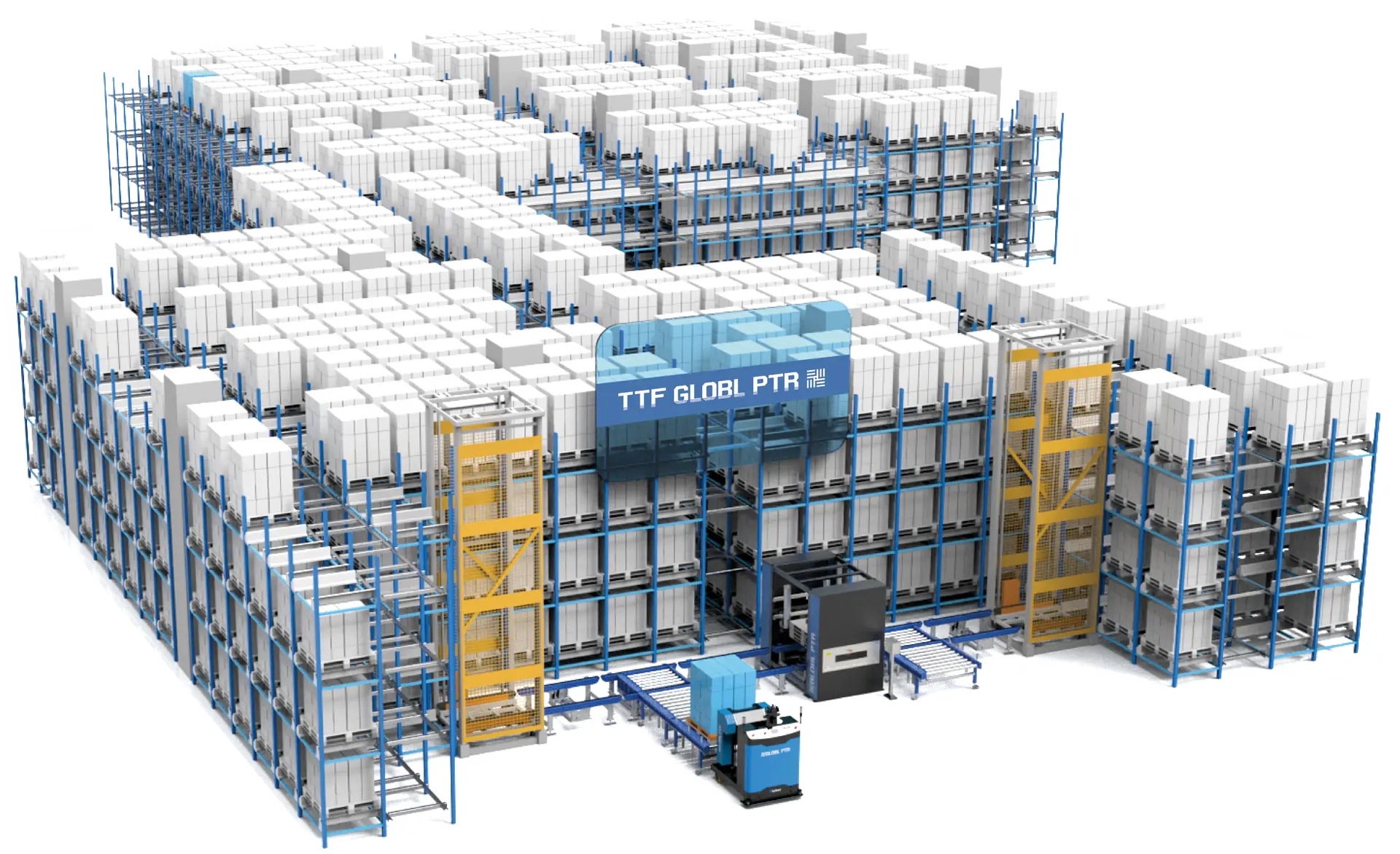 Automated Storage Retrieval System Solution | TTF Tech